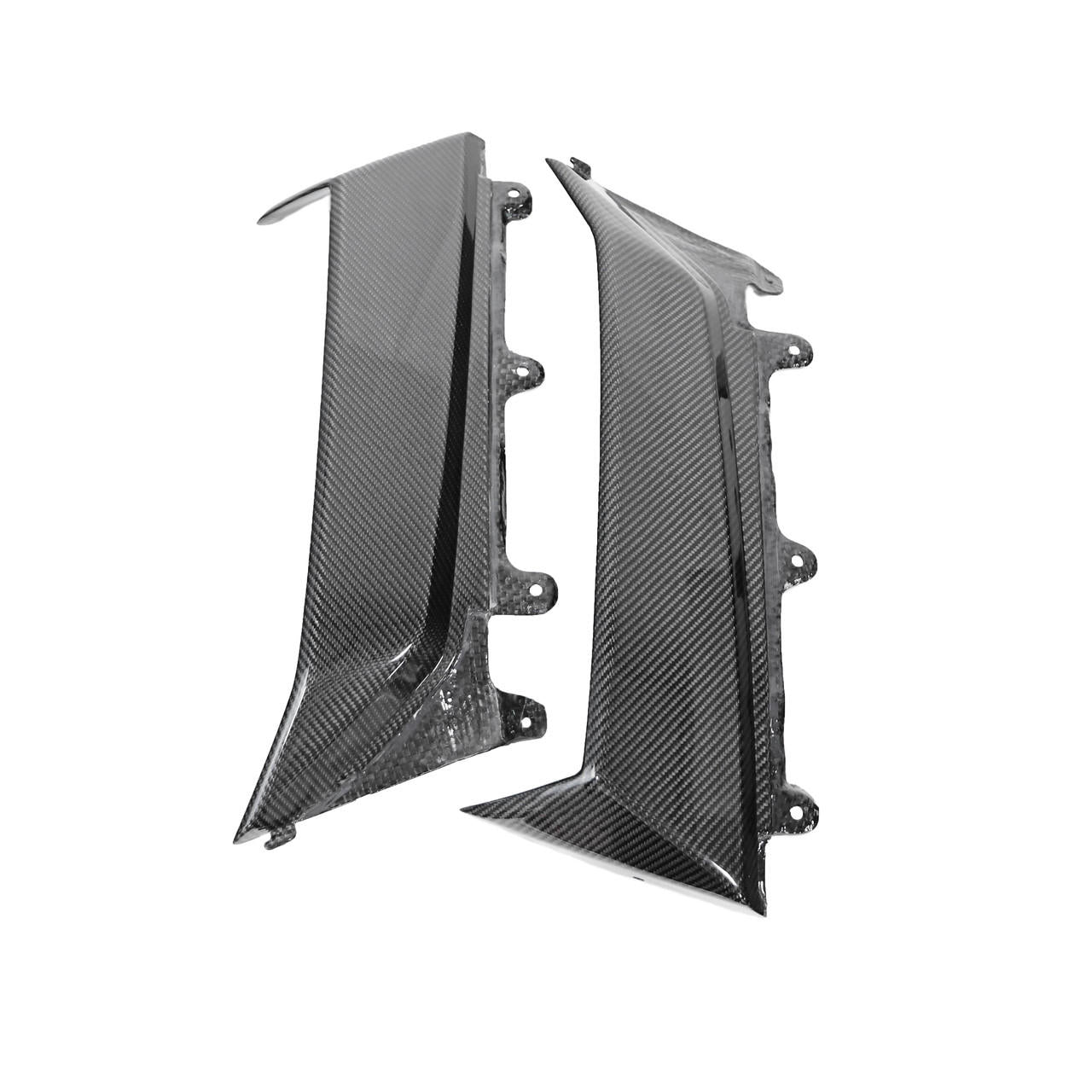 Fabspeed Carbon Fiber Rear Quarter Fender Side Scoops Aventador Lambor ...