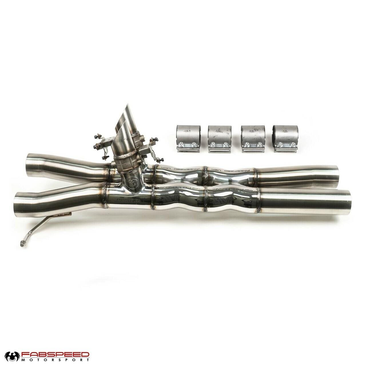 Fabspeed Dodge RAM TRX 1500 Valvetronic Double X-Pipe Resonator Bypass ...